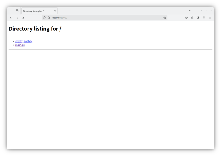 Pythonでローカル内で簡易Webサーバーを使う方法 | Chaba Lab